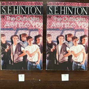 S.E. Hinton Vintage Dell/laurel Paperback Editions the Outsiders, That ...