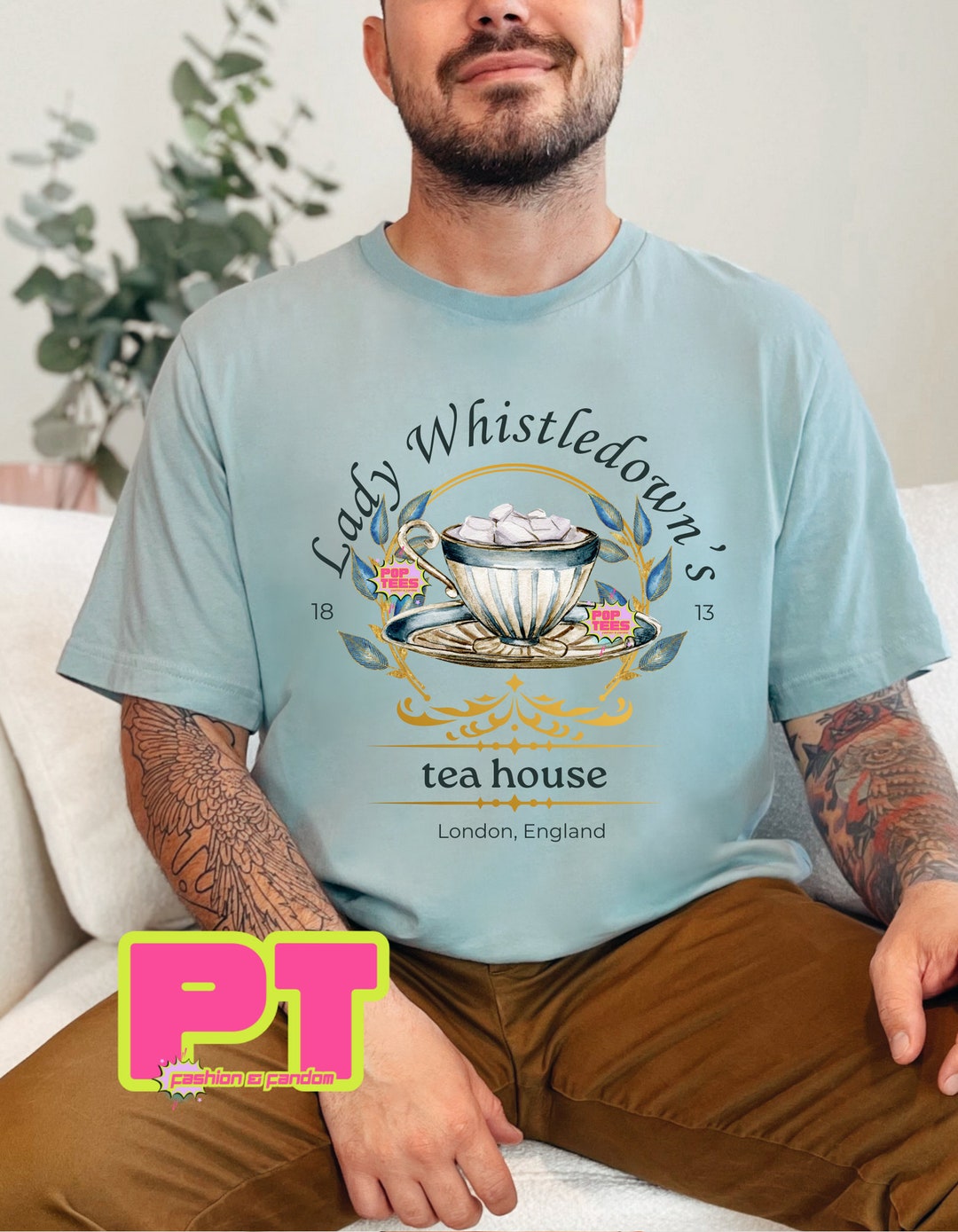 Bridgerton Tea House, Bridgerton Season 3 Shirt, Bella Canva 3001 ...