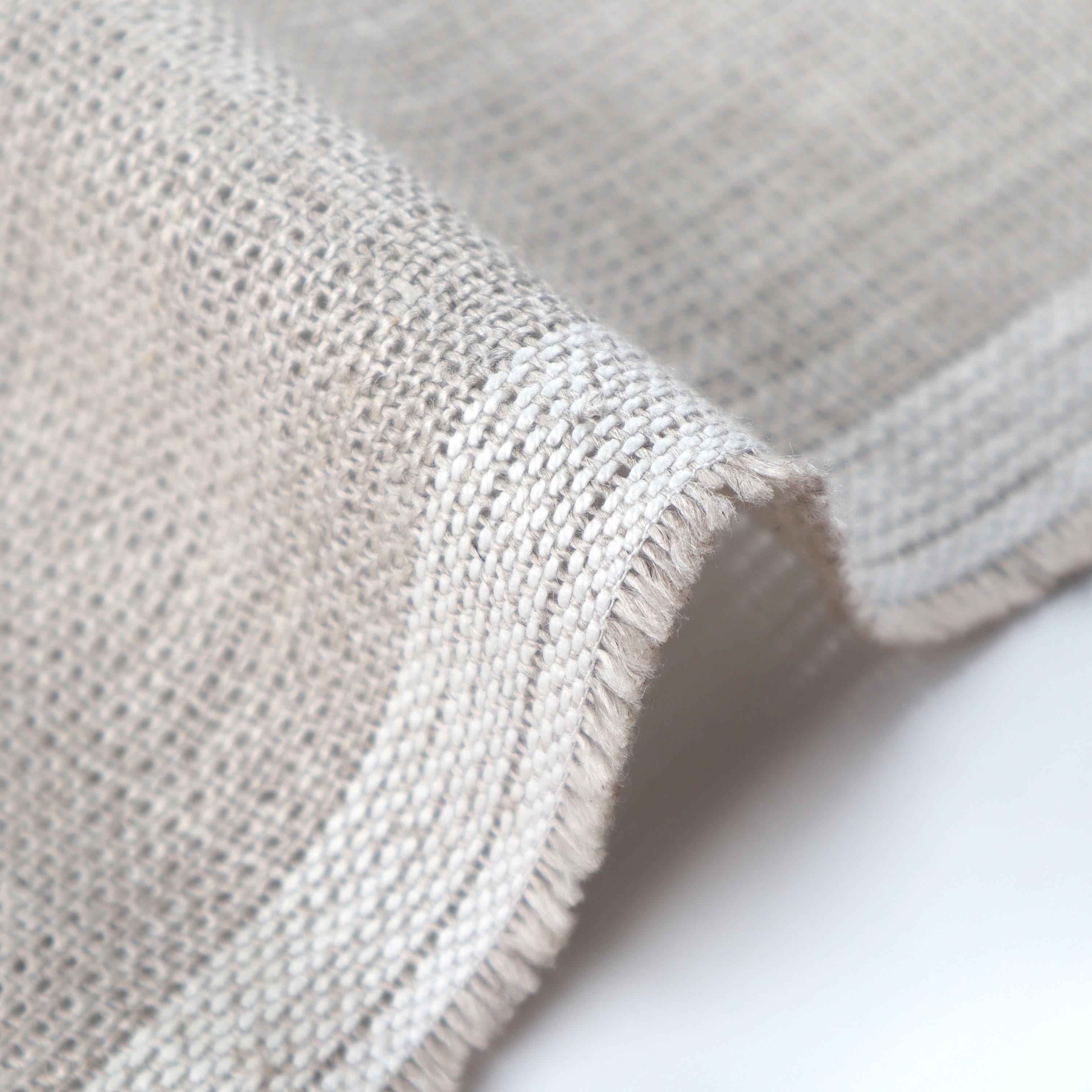 Pure Hemp Dobby Fabric by the Yard, 58 Inches Wide, 240 GSM, Greige ...