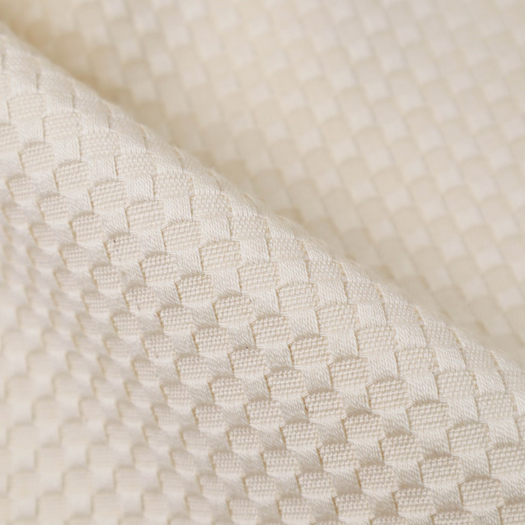 Pure Cotton Honeycomb Dobby Fabric, Greige, 45 Inches Wide, 245 GSM - Etsy