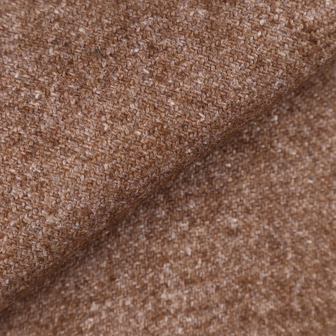 Pure Yak Wool Twill Tweed Fabric by the Yard, 53 Inches Wide, 320 GSM ...