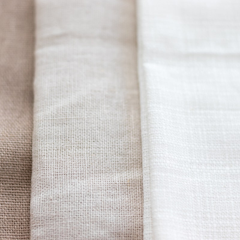 Linen Blend Fabric - Etsy