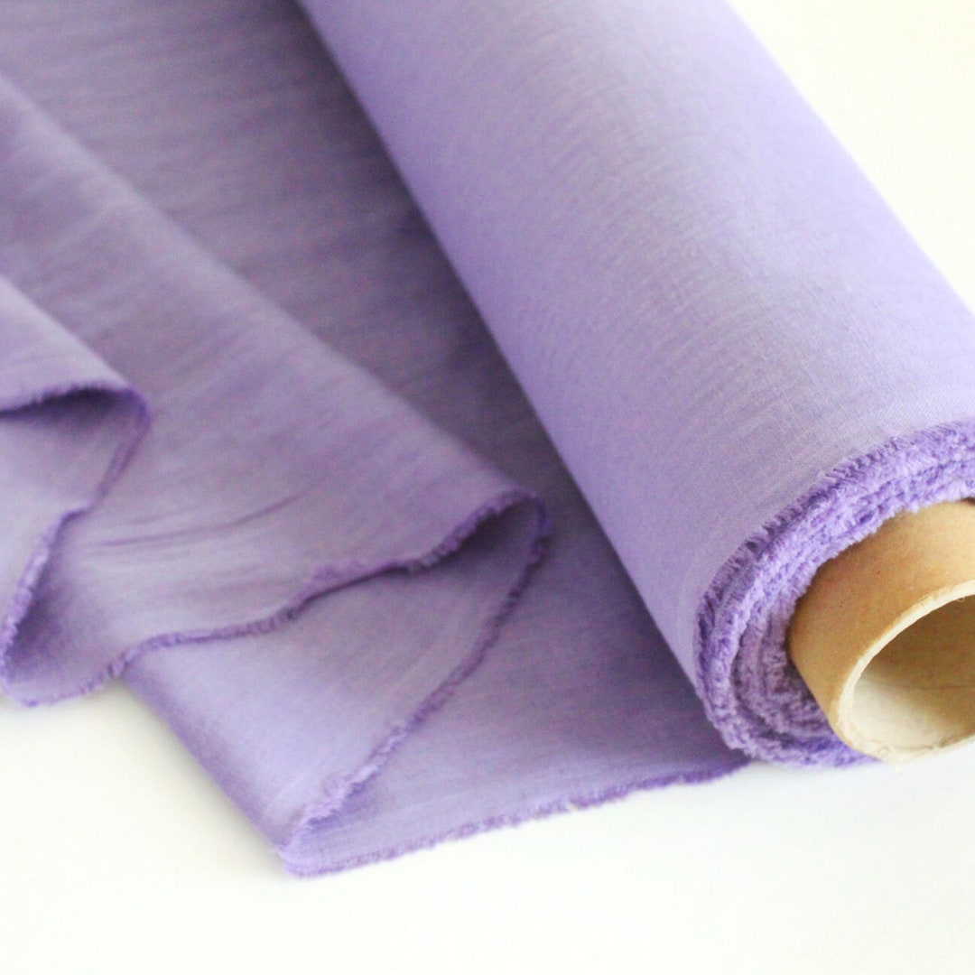 Lilac/light Pink Linen Fabric by the Yard, 58 Inches Wide, 40s Lea, 170 ...