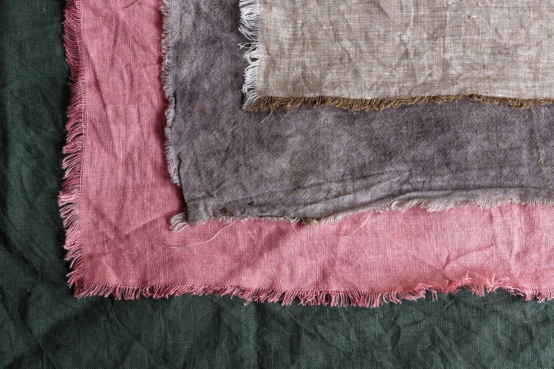 Naturally Dyed Hemp Fabric by the Yard, 58 Inches Wide, 183 GSM - Etsy