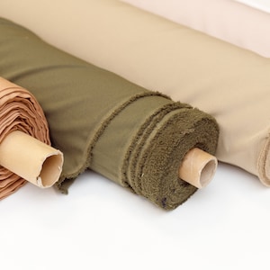 Tencel™ Twill Fabric by the Yard, 58 Inches Wide, 180-200 GSM, Lyocell ...