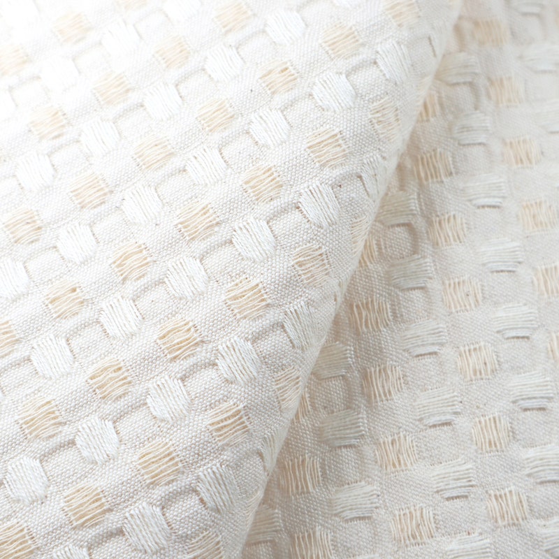 Waffle Linen Fabric - Etsy