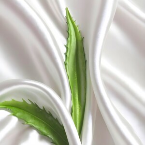 Vegan Aloe-vera Silk Fabric by the Yard, 44 Inches Wide, 135 GSM - Etsy