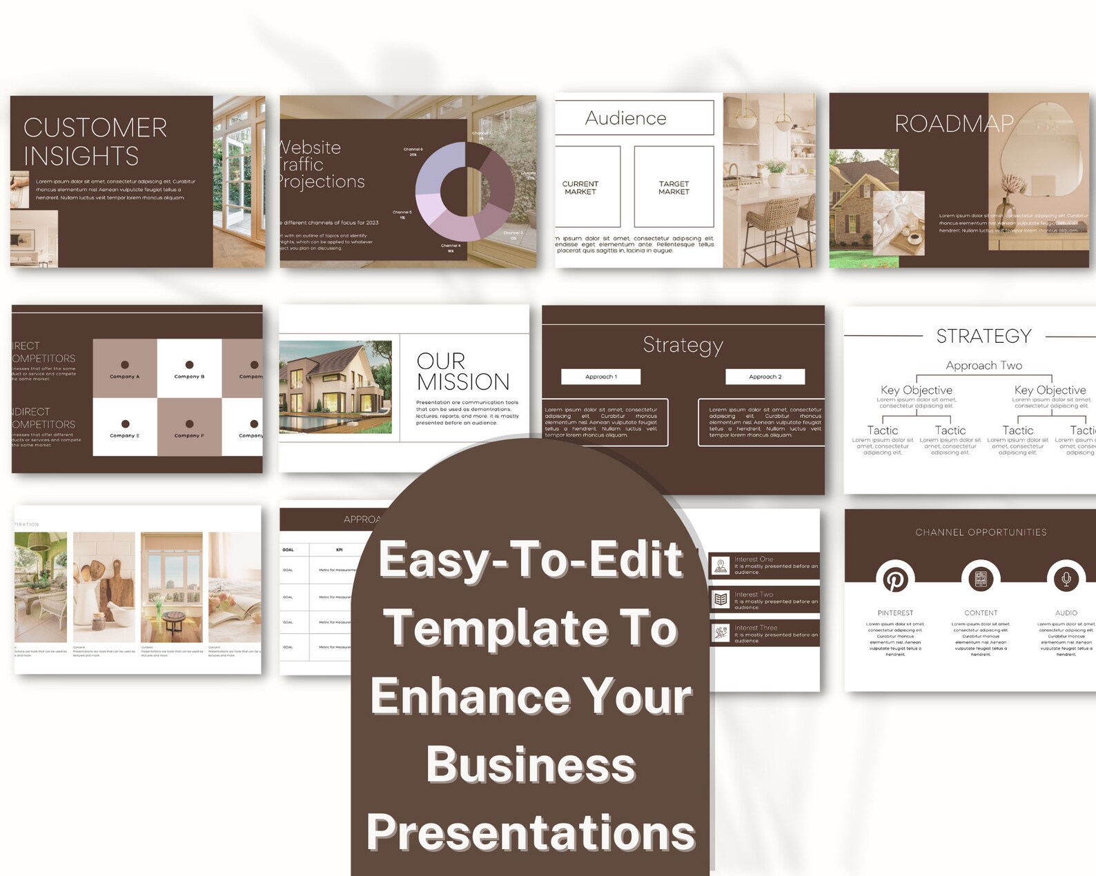 Digital Marketing Strategy Deck | Marketing Strategy Presentation ...
