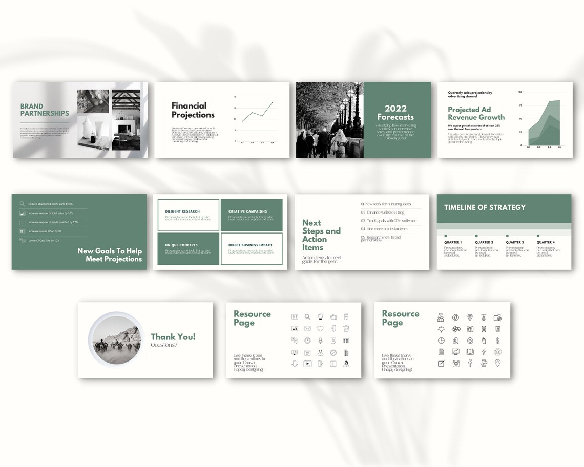 Digital Marketing Strategy Deck | Digital Marketing Slide Show ...