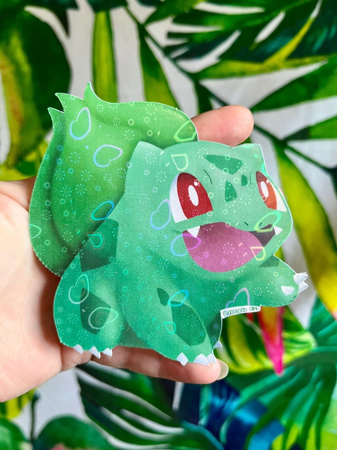 Bulbasaur Vinyl Sticker - Etsy
