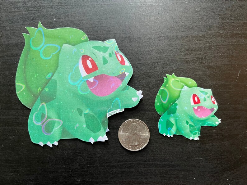 Bulbasaur Vinyl Sticker - Etsy