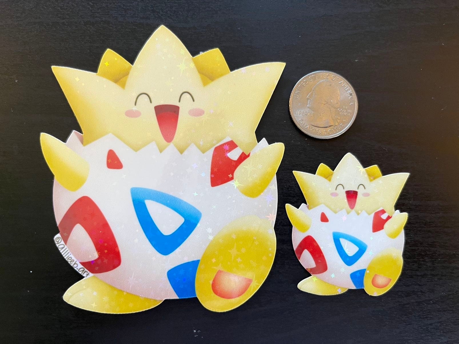 Togepi Vinyl Sticker - Etsy