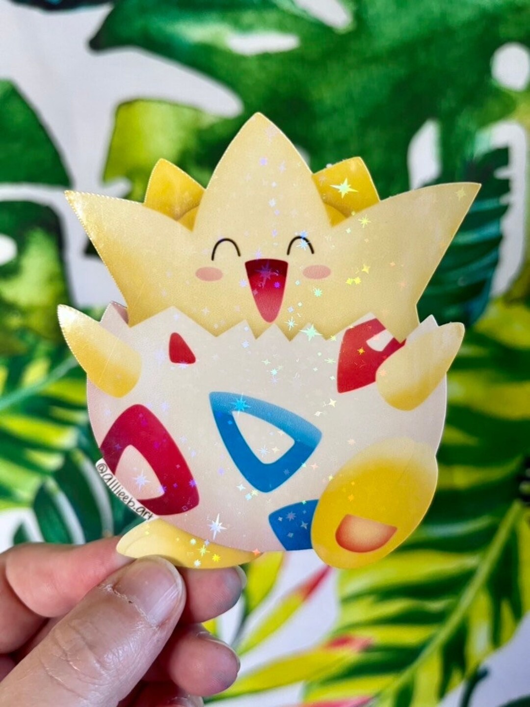 Togepi Vinyl Sticker - Etsy