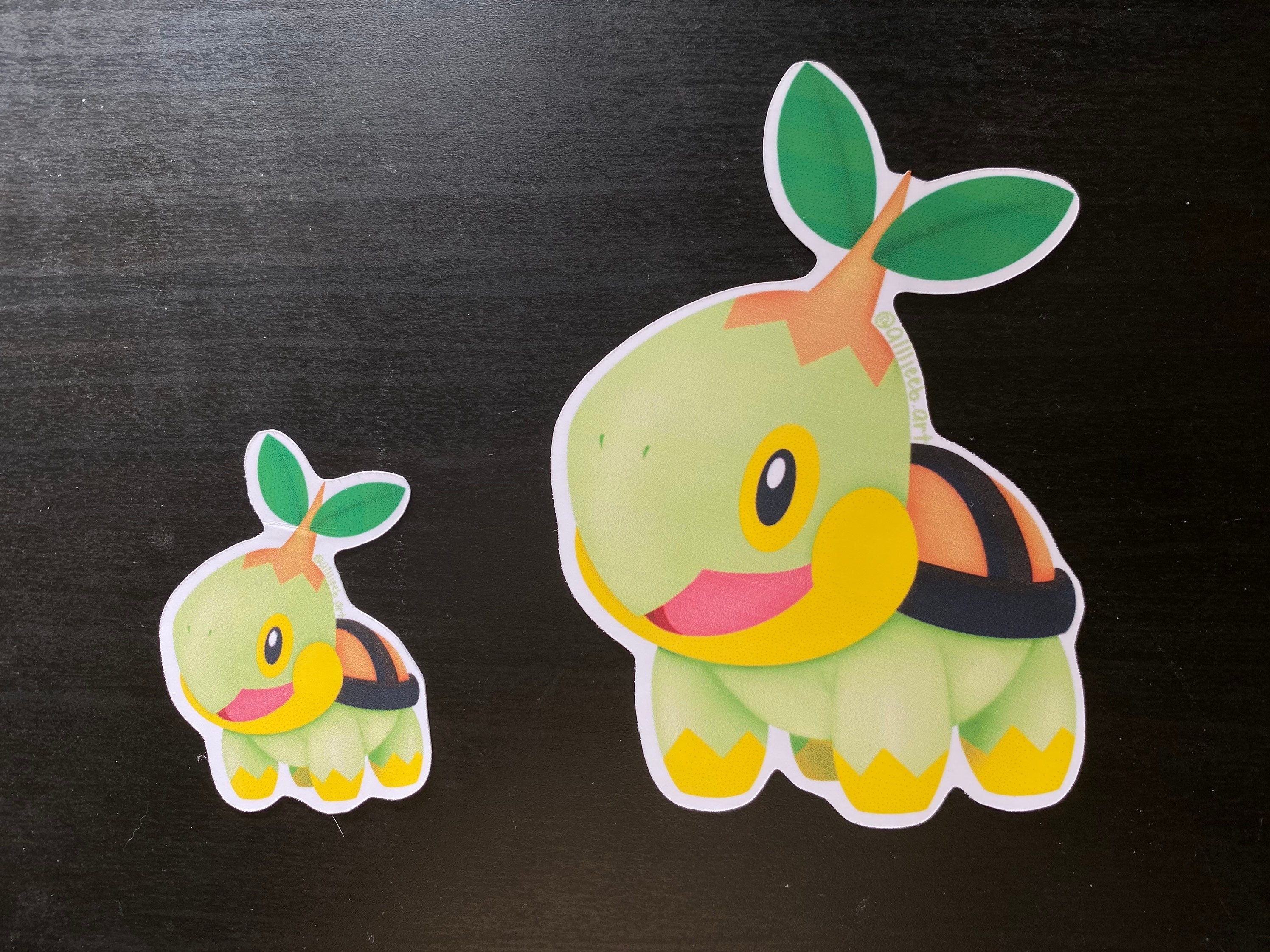 Turtwig Vinyl Sticker - Etsy UK