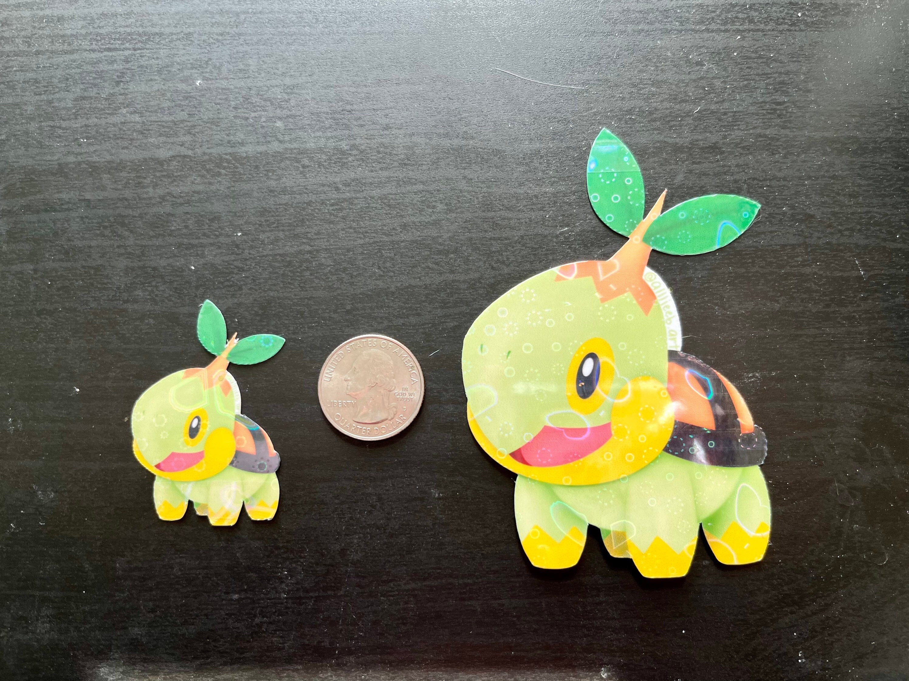 Turtwig Vinyl Sticker - Etsy UK