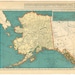 Map of Alaska Vintage Antique Instant Digital Download Jpeg PNG Files ...