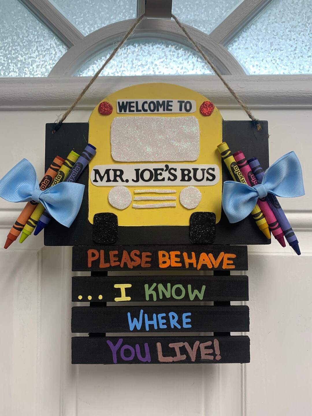 School Bus Driver WELCOME Sign - Etsy