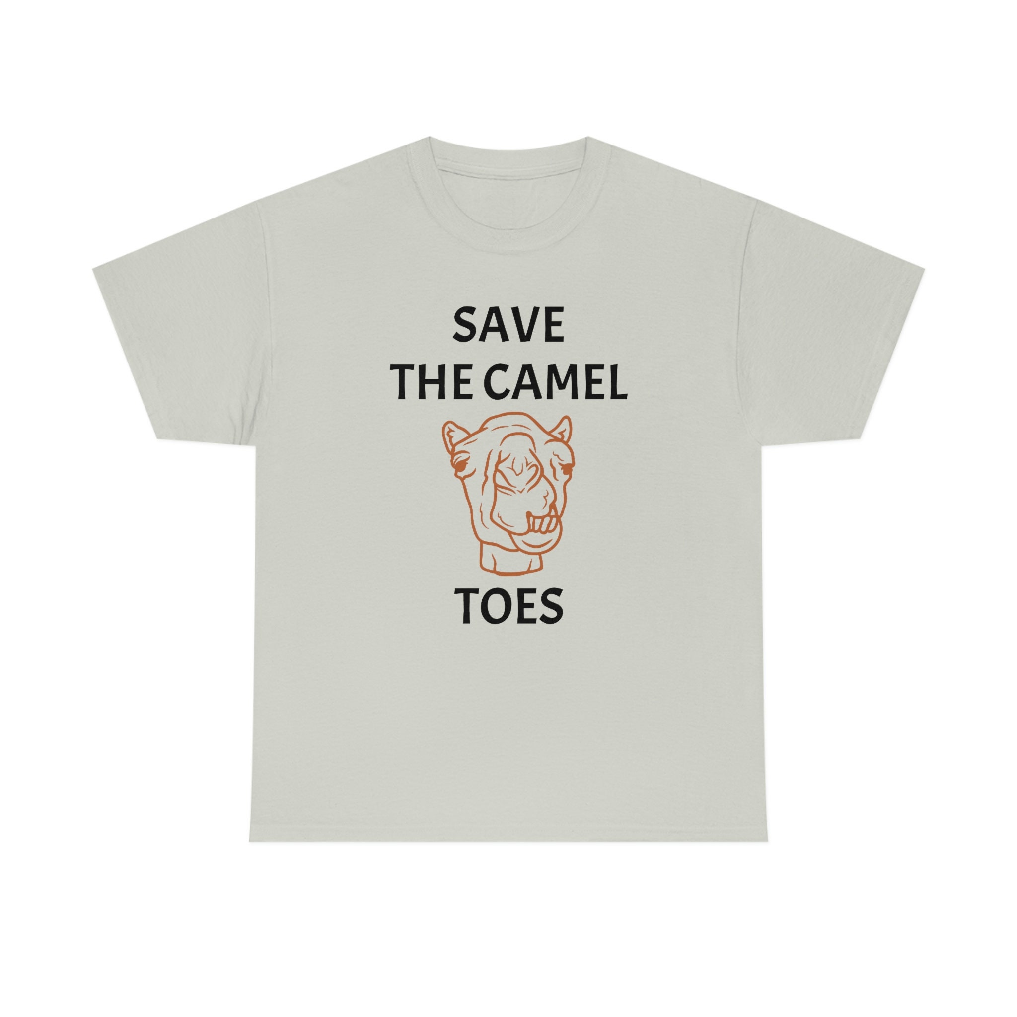 SAVE THE CAMEL Toes, Funny, Weird Camel Toe Unisex Heavy Cotton Tee - Etsy