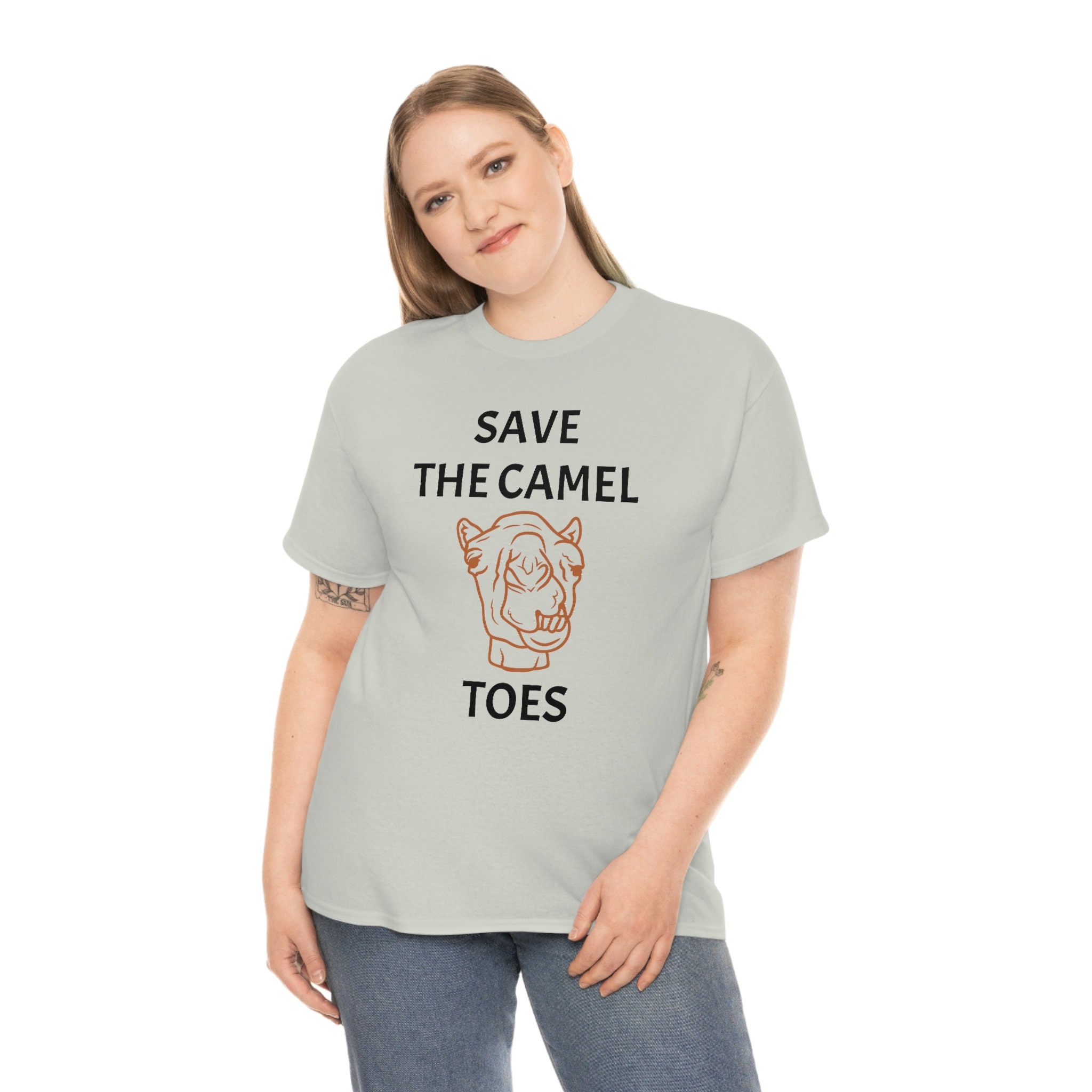 SAVE THE CAMEL Toes, Funny, Weird Camel Toe Unisex Heavy Cotton Tee - Etsy