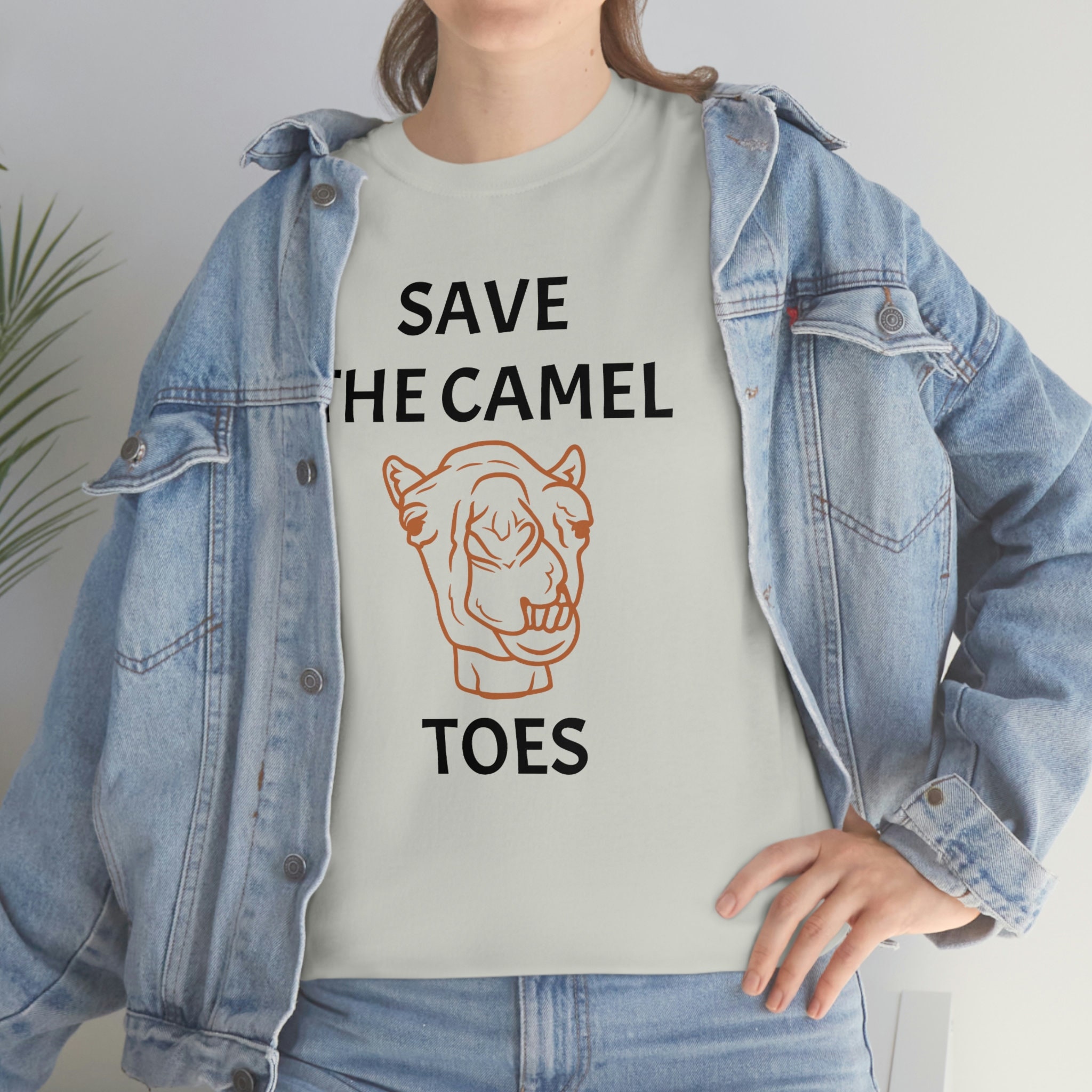 SAVE THE CAMEL Toes, Funny, Weird Camel Toe Unisex Heavy Cotton Tee - Etsy