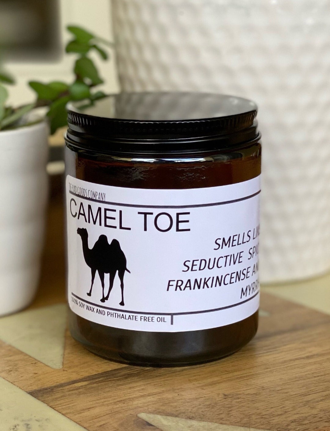 Camel Toe Candle, Sexy Seductive Spice, Frankincense and Myrrh - Etsy