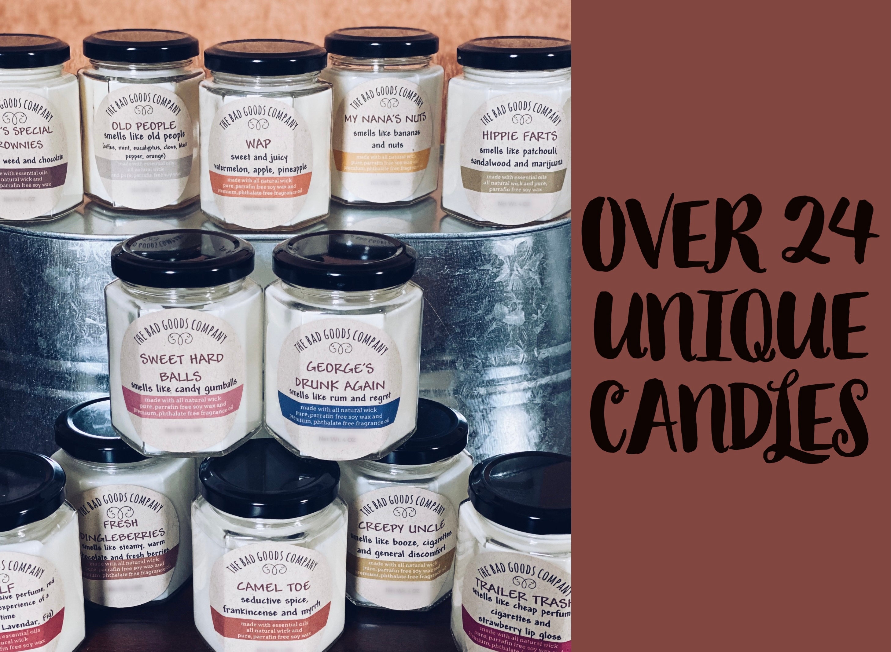 Camel Toe Candle Seductive Spice Frankincense and Myrrh - Etsy