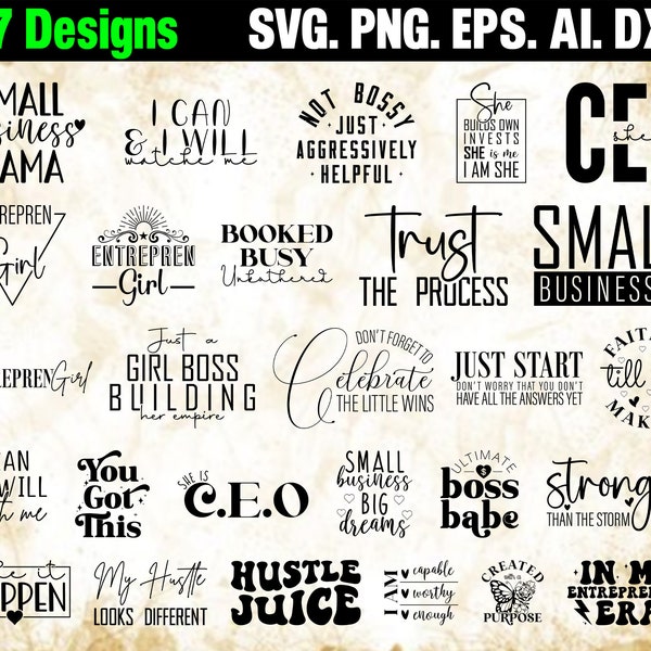 Entrepreneur Svg - Etsy