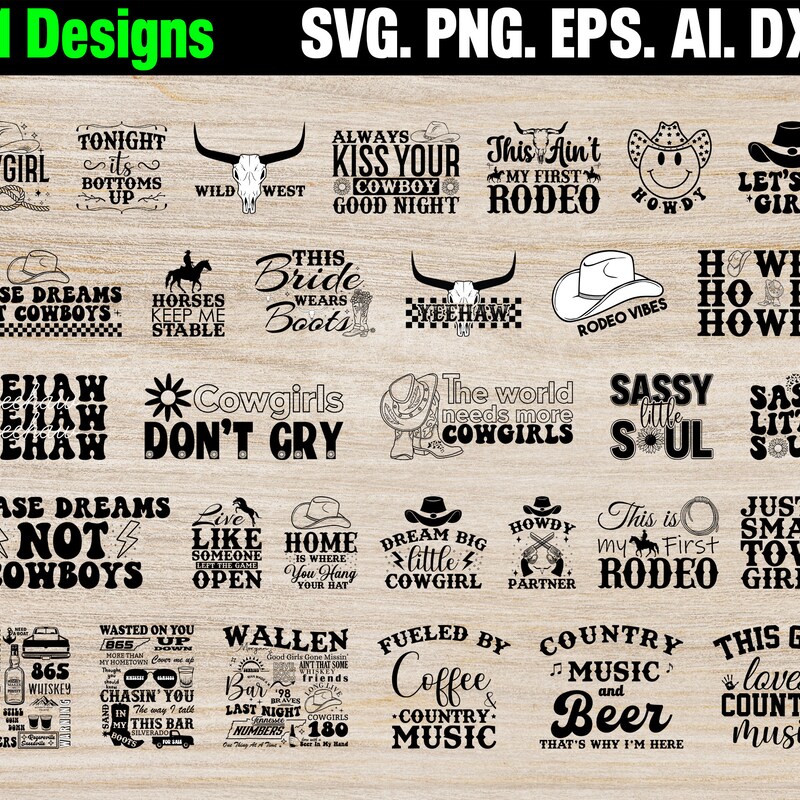 Western Svg - Etsy