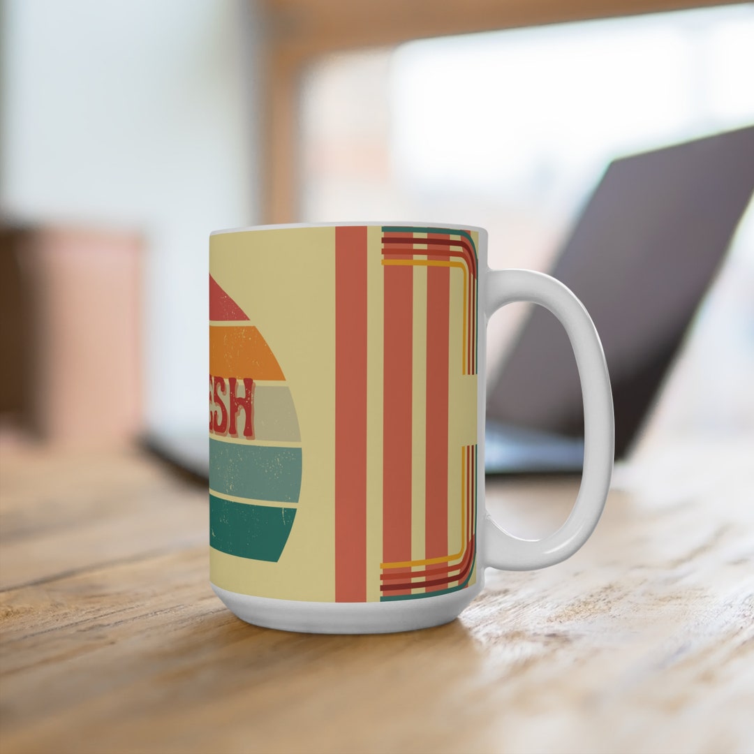 Retro Refresh: Vintage Billboard Style Coffee Mug 15oz - Etsy