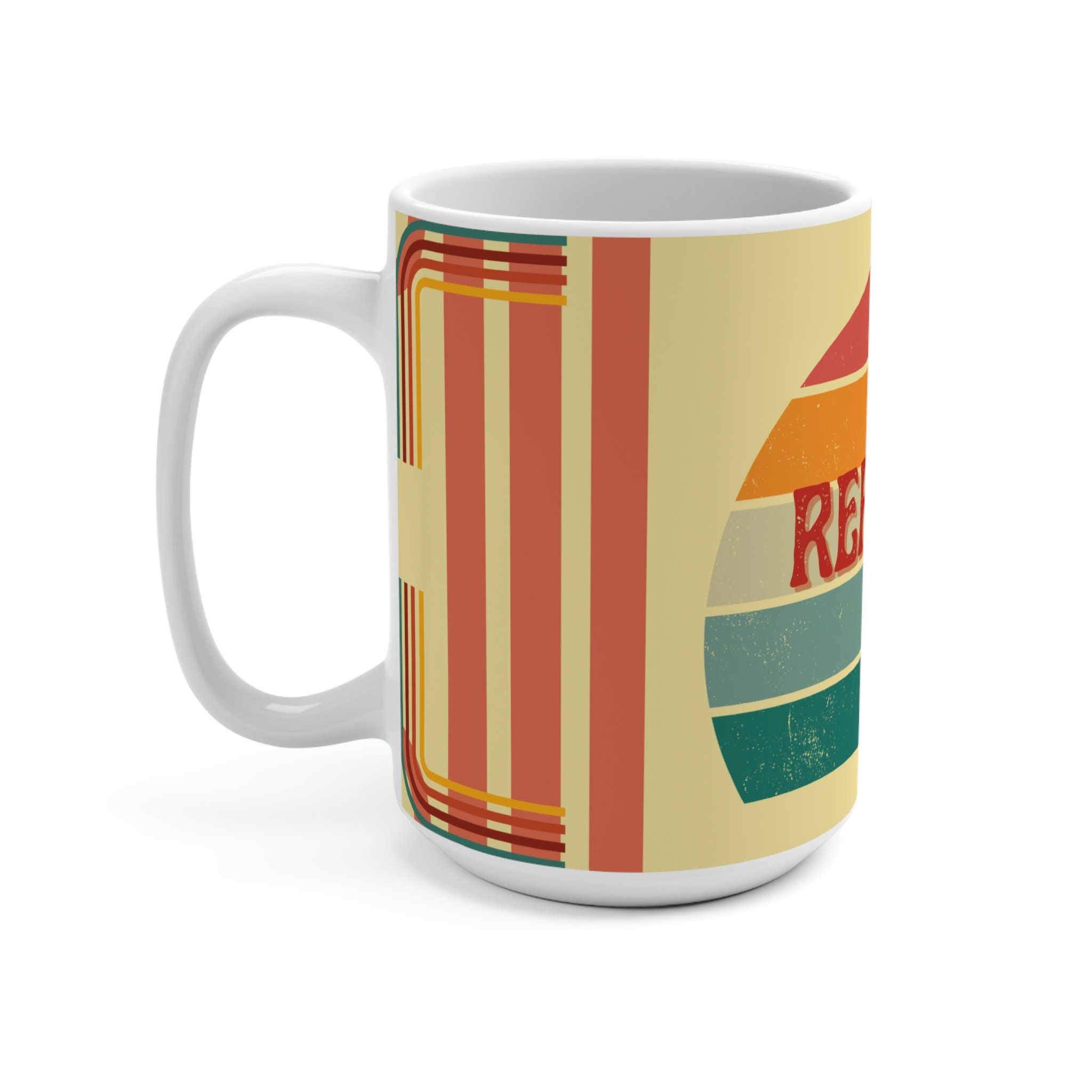 Retro Refresh: Vintage Billboard Style Coffee Mug 15oz - Etsy