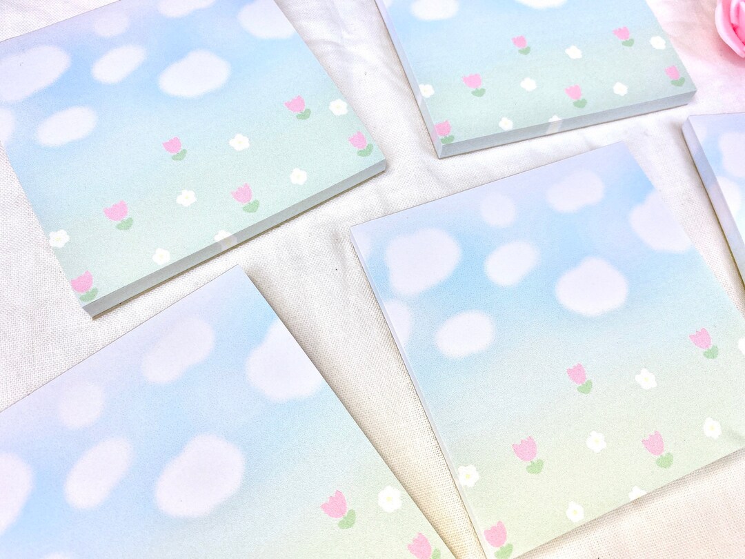 Spring Memo Pad / Seungmiscutestudio - Stickers - Aufkleber - Journal ...