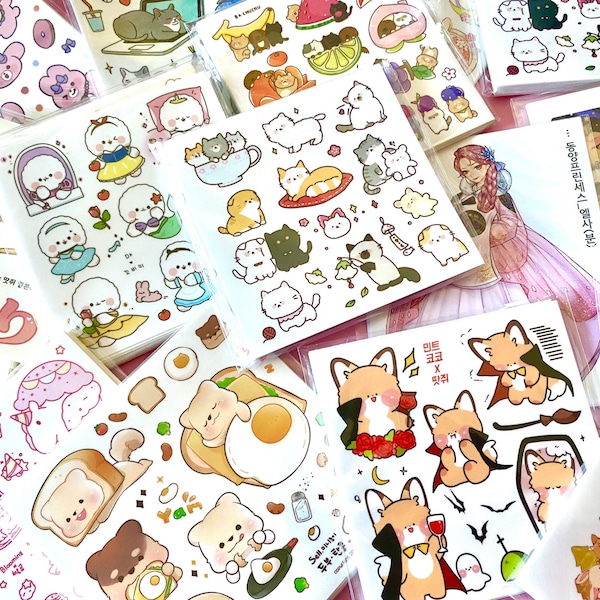 Korean Sticker - Etsy