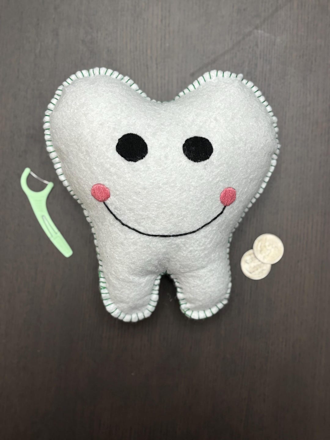 Tooth Pillow, Tooth Pillow With Pocket, Tooth Pocket, Pillow for Lost ...