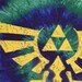 Art - the Royal Crest Legend of Zelda - Fan Art - Trippy- Small Canvas ...