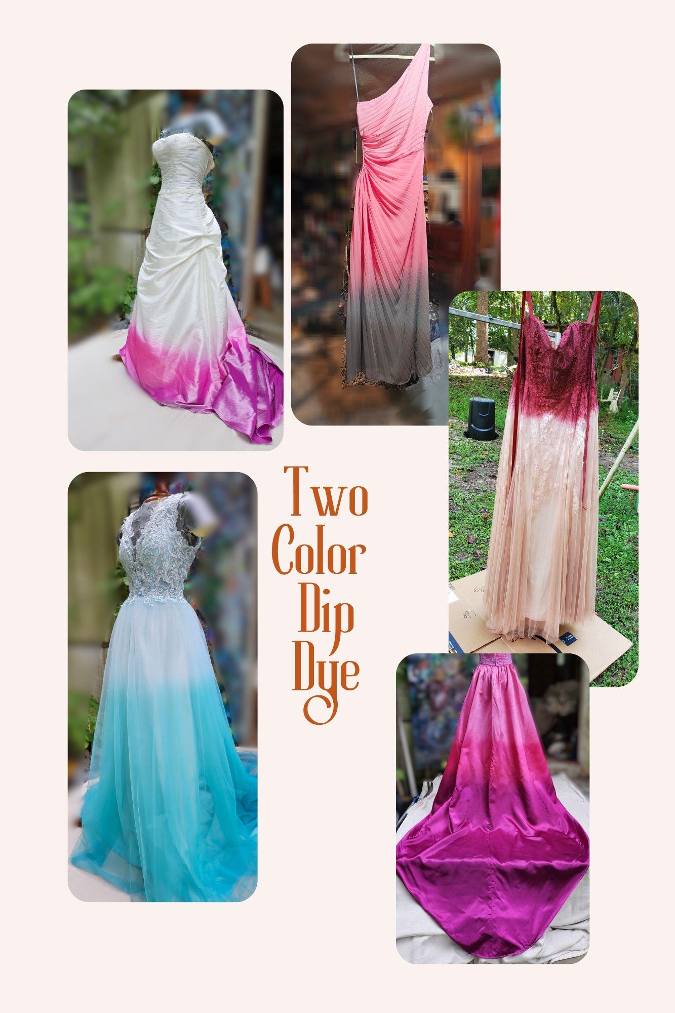 Custom Garment Dye - Custom Wedding Dress Dye - Dip Dye - Ombre Dye ...