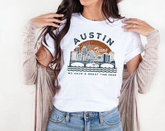 Austin Texas T Shirt - Etsy
