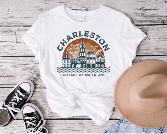 Charleston South Carolina T-shirt Charleston SC Shirt - Etsy UK