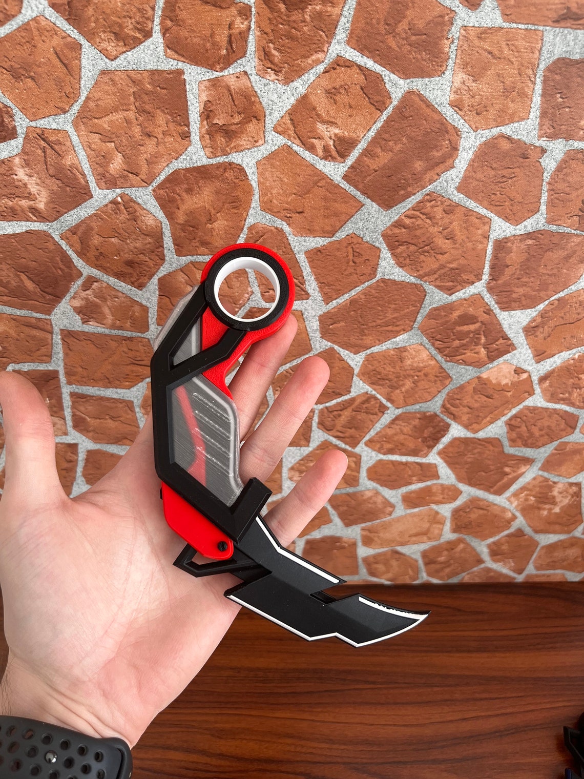 Valorant RGX Karambit: 3D Printed Gamer Knife (7.1 Inch) - Etsy