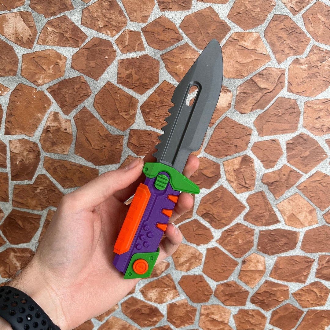 Valorant Blastx Knife: Gamer Cosplay Prop (20cm) - Etsy