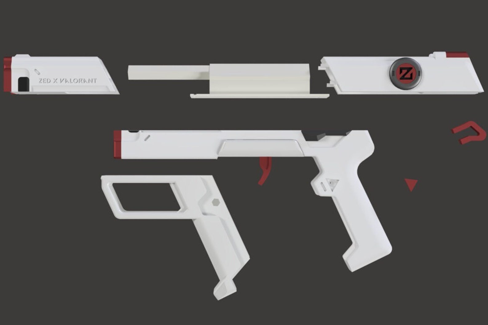 Valorant Spectrum Classic Zedd Classic Valorant 3d Print Valorant Gun ...