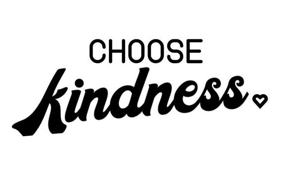 Choose Kindness SVG | Etsy