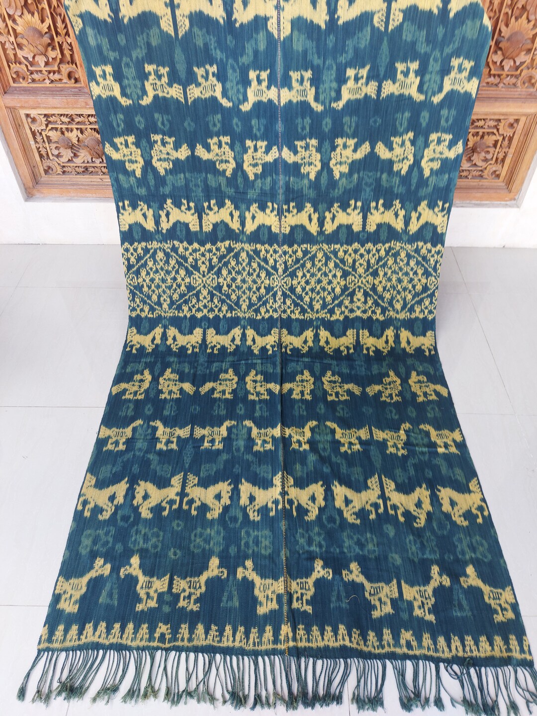 Tenun Ikat Sumba Indonesian Table Runner Wall Hanging Home - Etsy Israel