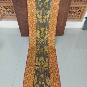 Tenun Ikat Sumba Indonesian, Table Runner, Wall Hanging, Home Decor ...