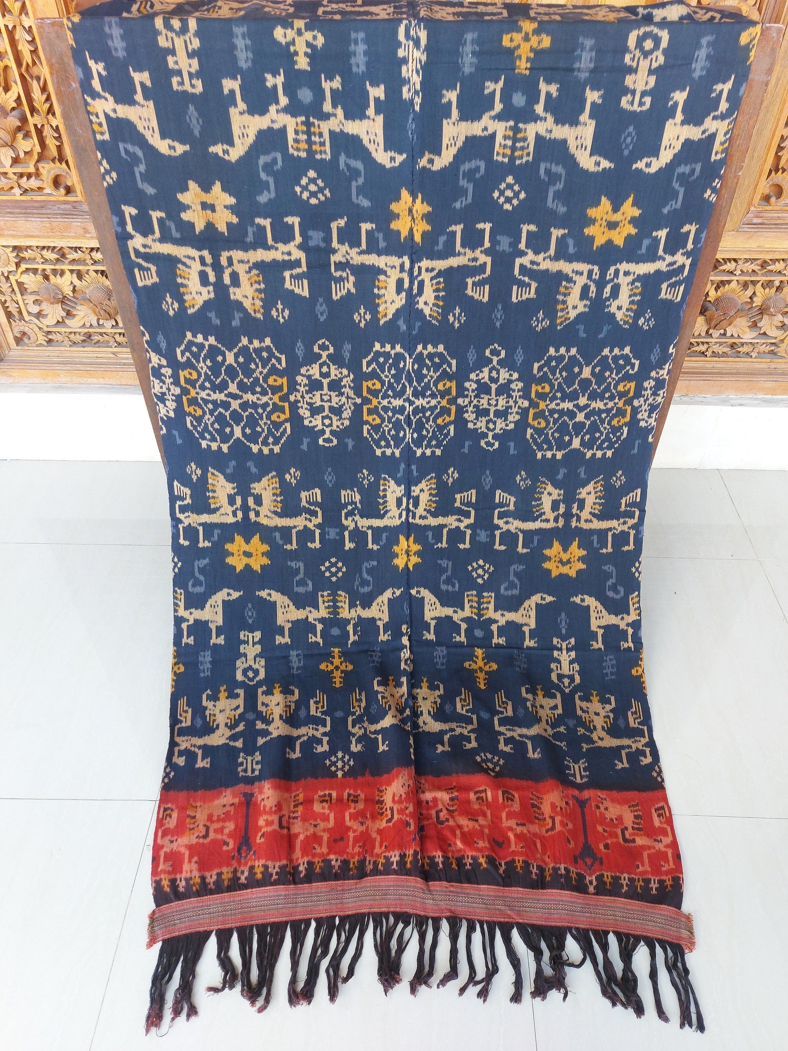 Tenun Ikat Sumba Indonesian, Table Runner, Wall Hanging, Home Decor ...