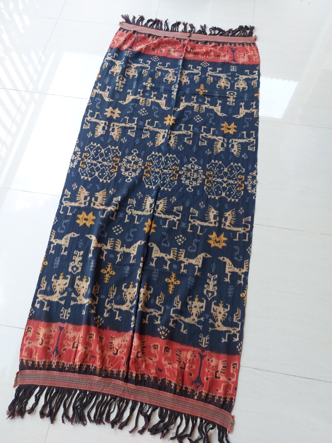 Tenun Ikat Sumba Indonesian, Table Runner, Wall Hanging, Home Decor ...