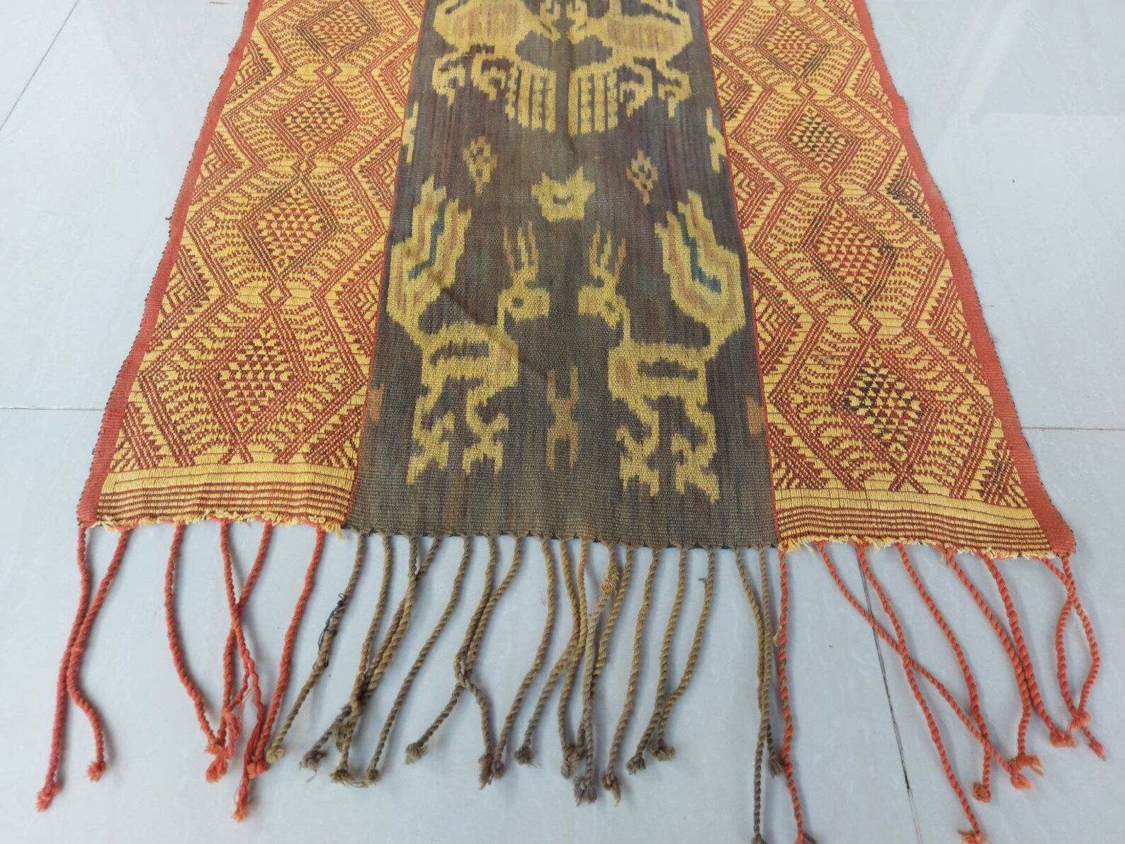 Tenun Ikat Sumba Indonesian, Table Runner, Wall Hanging, Home Decor ...