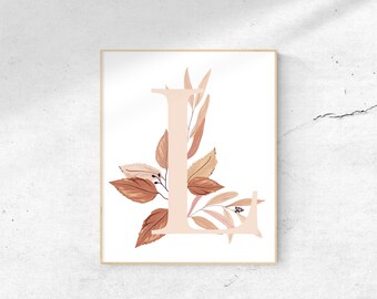 Letter L Print - Etsy