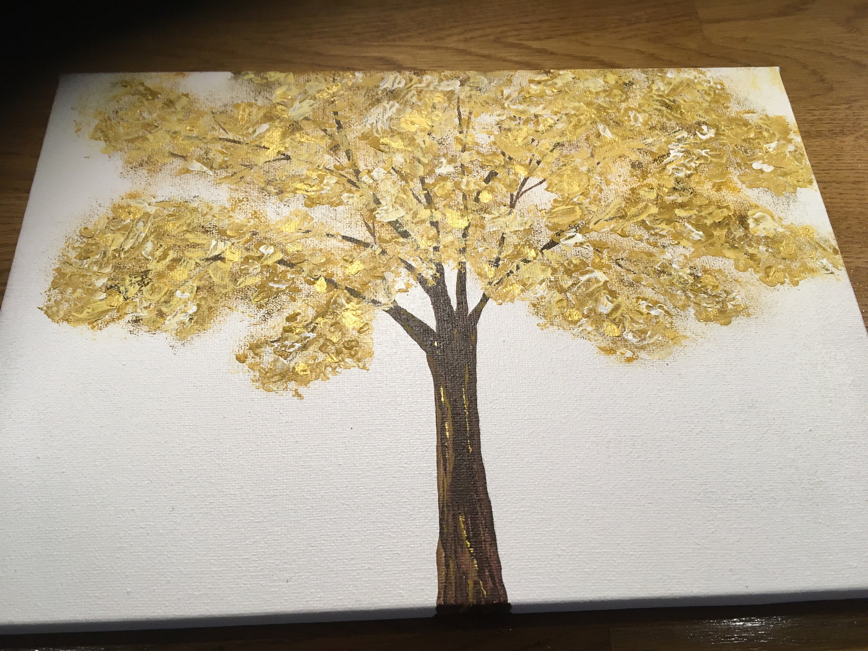 Golden Brown Tree - Etsy
