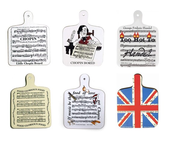 Musical Kitchen : Chopping Board little Chopin Chopping | Etsy