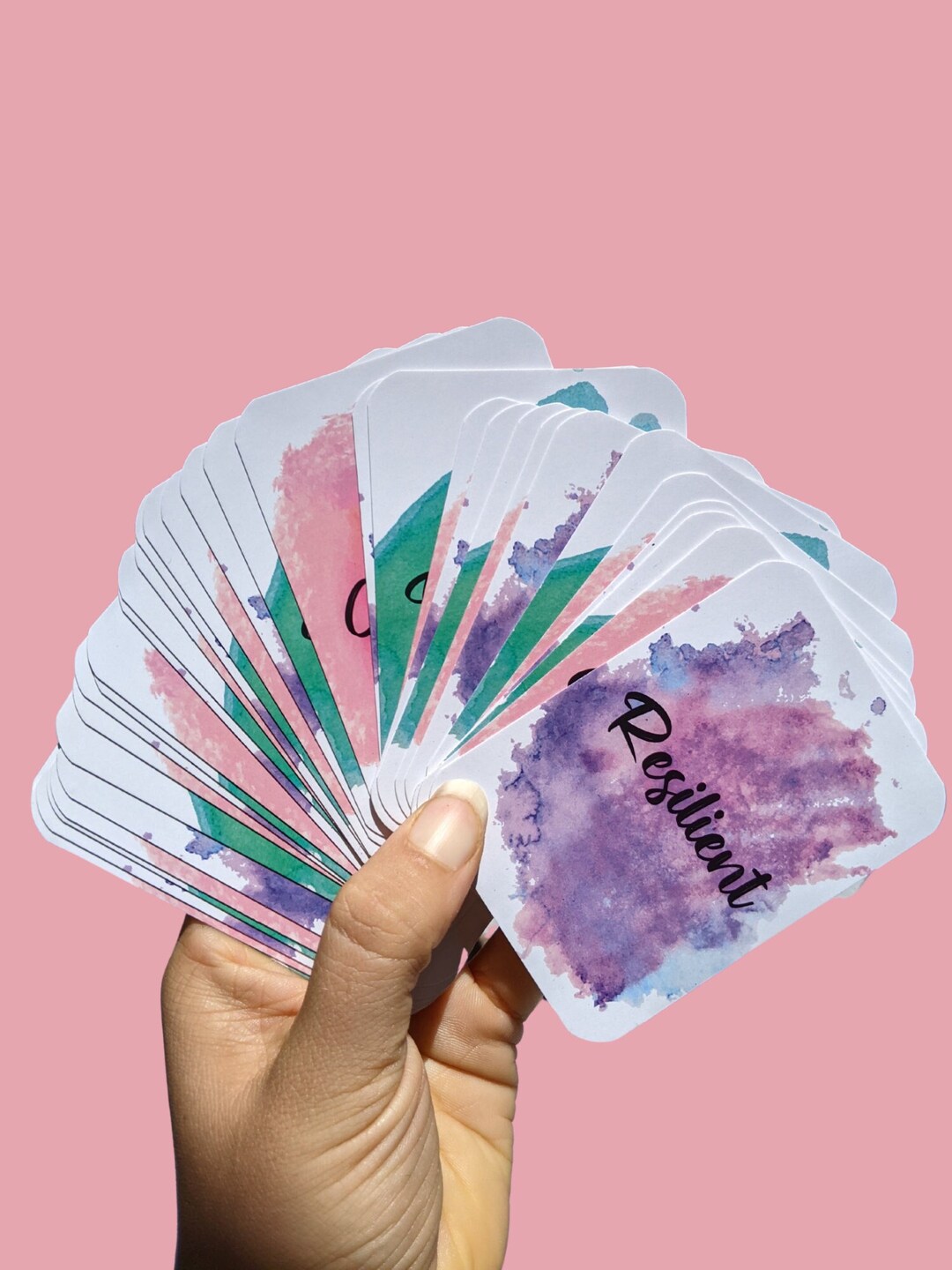 Living With Purpose Mantra Card Deck | Pocket Reminders | Intention ...